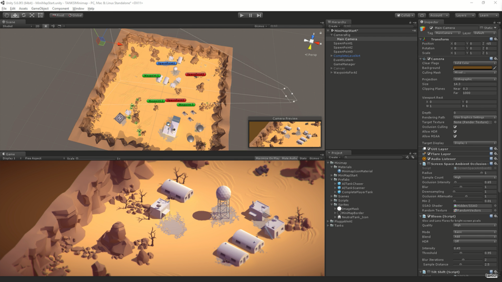 Unity3D: Développer un système de minimap - PixRush.com